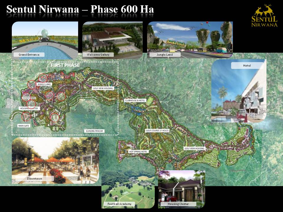 Sentul Nirwana: SITE PLAN