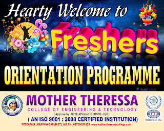 Freshers day flex banner psd template free downloads | naveengfx