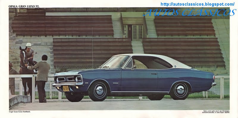AUTOS CLÁSSICOS: CHEVROLET OPALA 1972