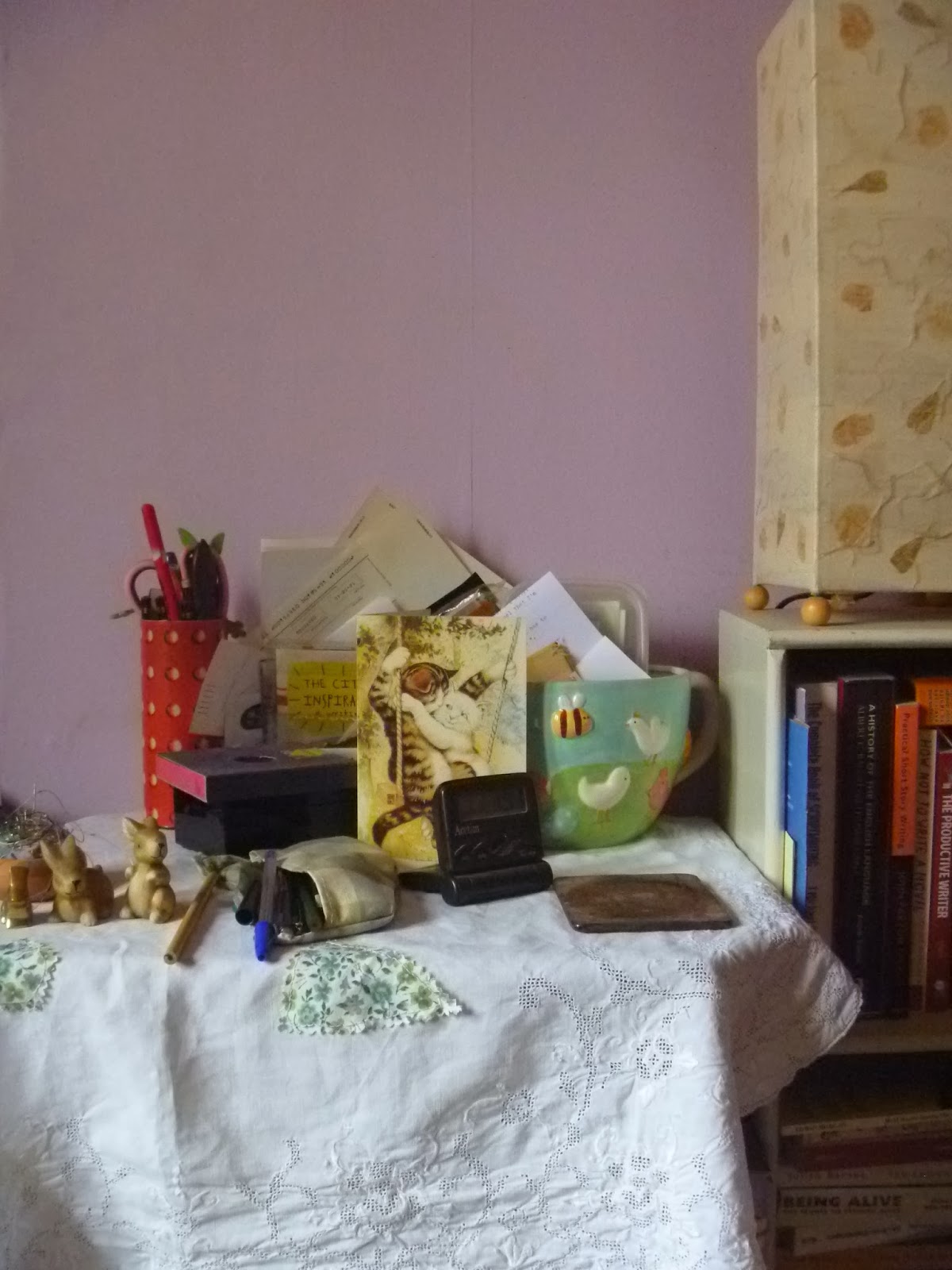 Crafty Green Poet: shabby chic patchwork repair