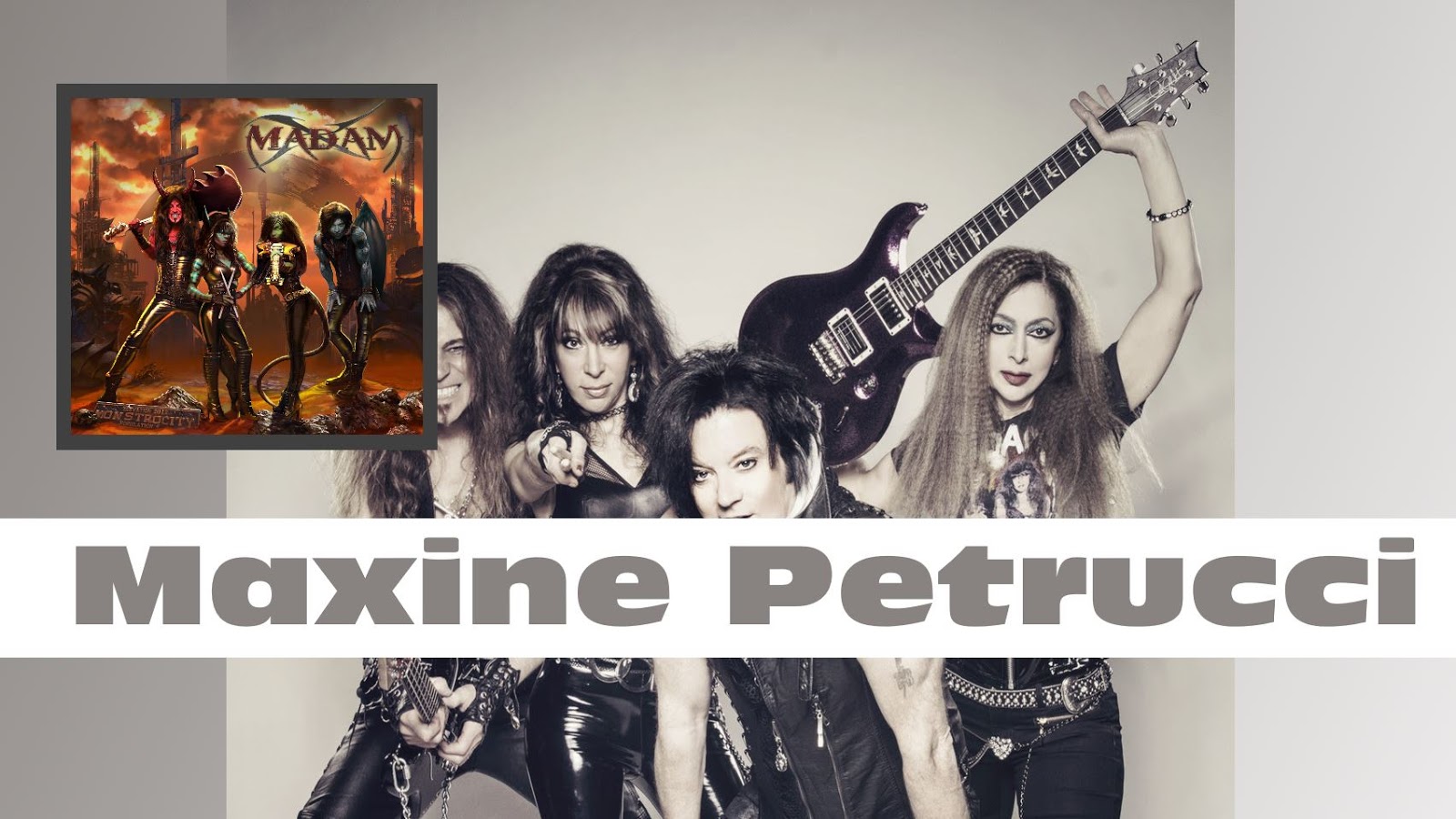 Maxine Petrucci: Madam X set to release MONSTROCITY with EMP LABEL GROUP