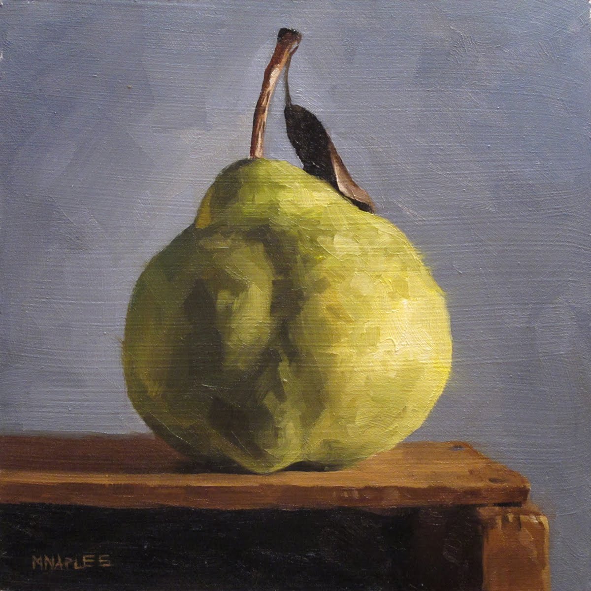 MICHAEL NAPLES: Pear on Shelf No. 1