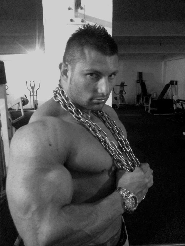 Bodybuilder Muscle Worship: BESIM TRENA ALBANIAN BODYBUILDER