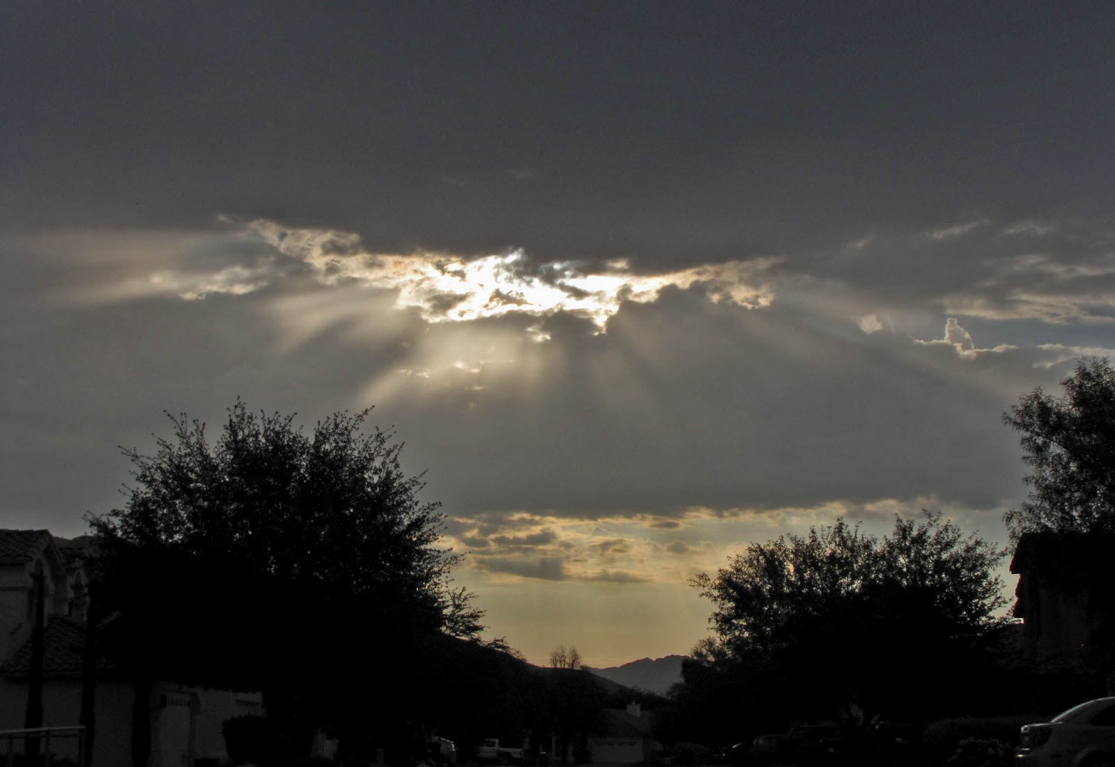 Desert Colors: Rays of Light