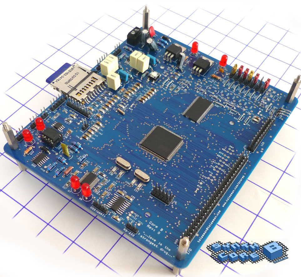 MATRIXSYNTH: Introducing the Synth Core B DIY Platform