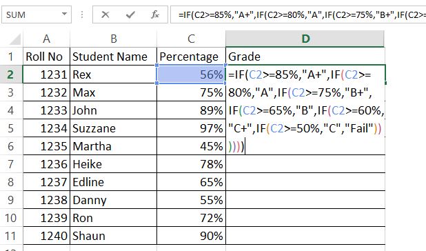 Advance Excel - Logical Function - Tactical Process Automation
