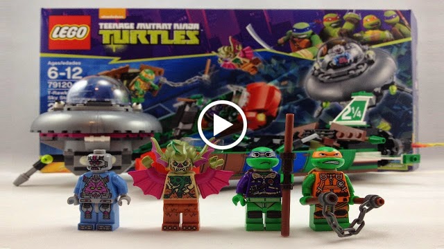 The Lego King: Lego Ninja Turtles Karai Bike Escape, T-Rawket Sky ...