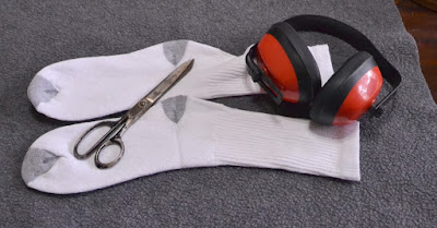 Lazy Gardening: DIY Sweat Bands for Sound Protection Ear Muffs