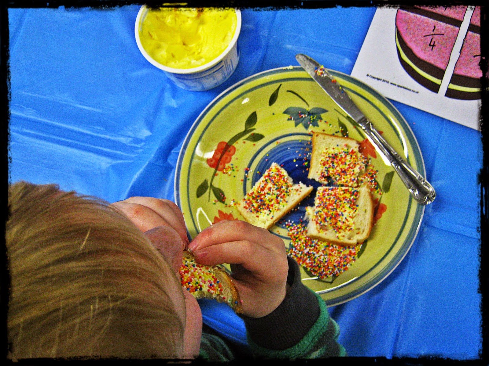 Start at 5: Fairy Bread Fractions