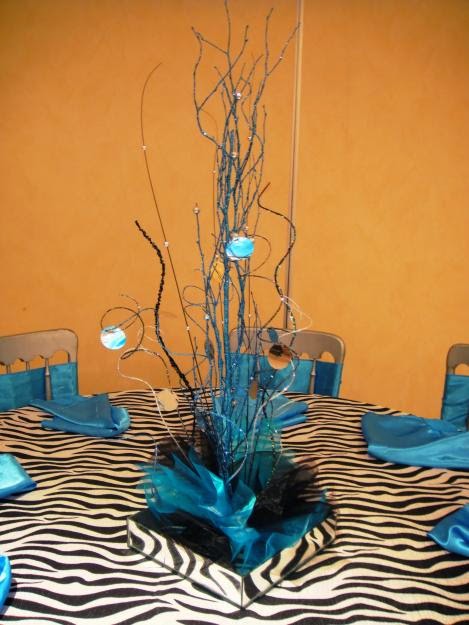 Todo Para Eventos: DECORACIÓN EN AZUL.
