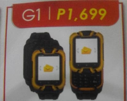 Cherry Mobile G1, Wrist Watch And Phone In One