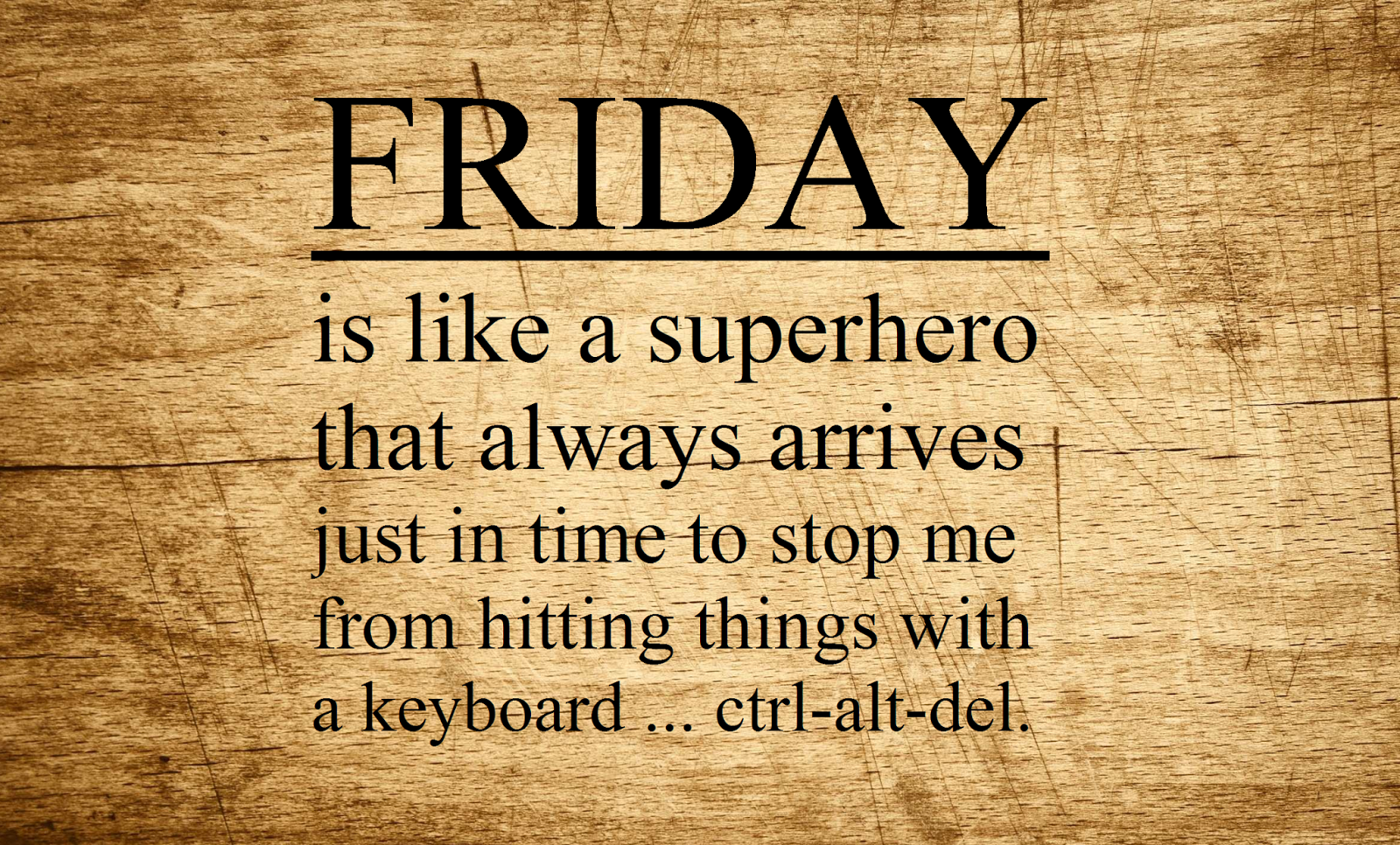 Our Amazing World: Friday Freedom