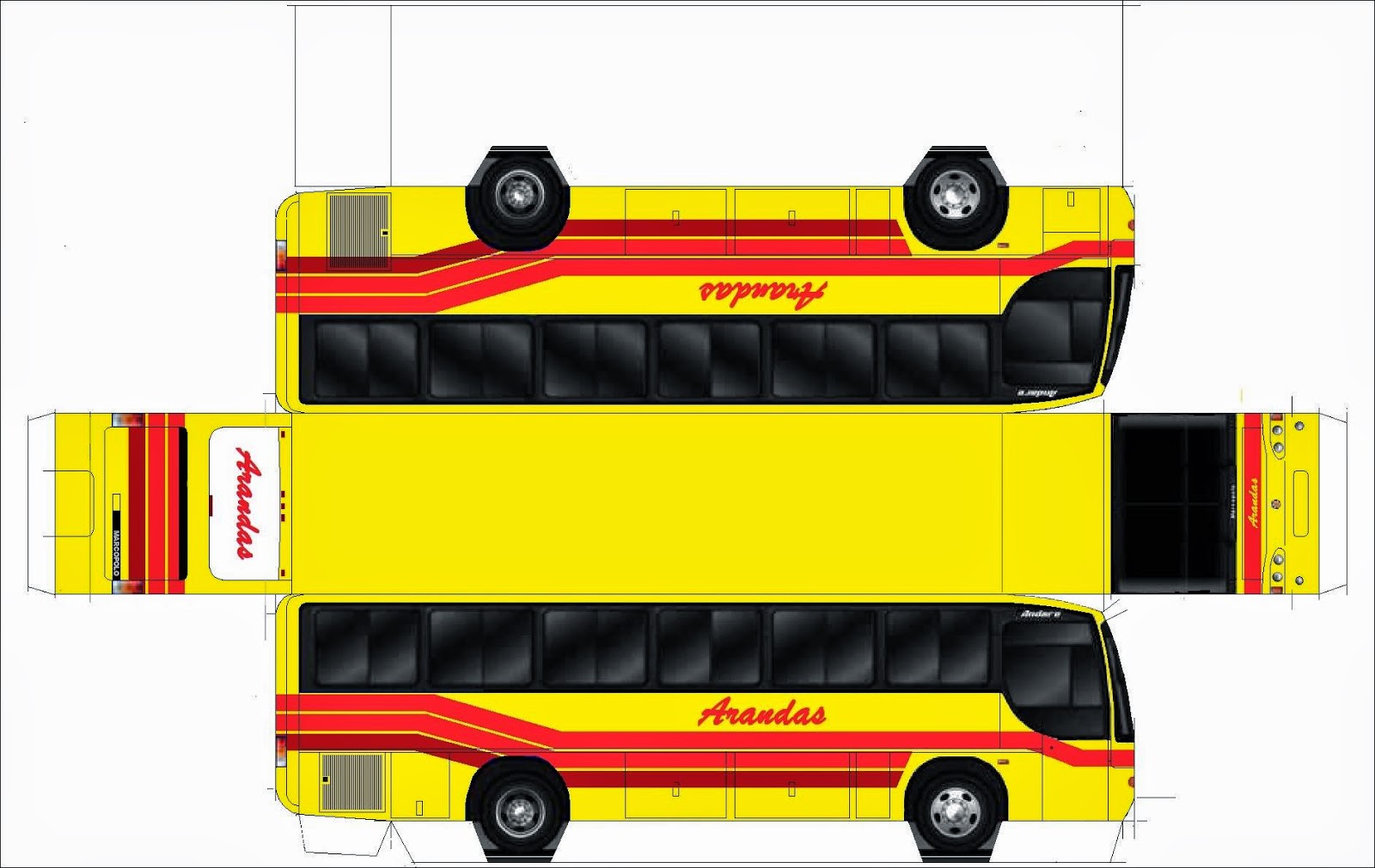 AUTOBUSES MEXICANOS ARMABLES