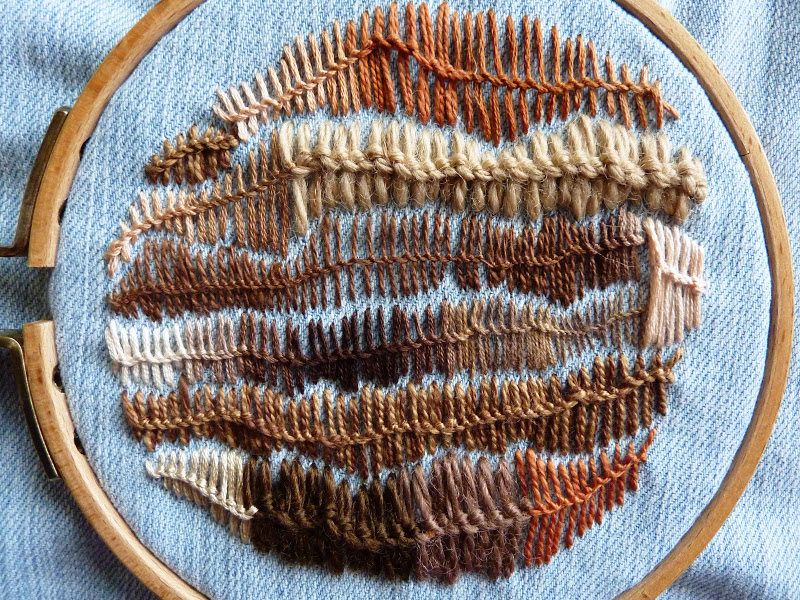 Textile Explorations: Some TAST 2012 Stitching