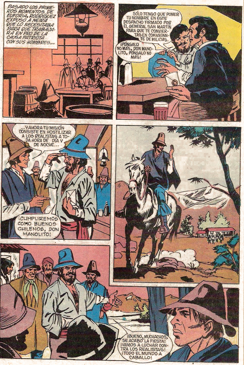 Los comics de Machete: Manuel Rodríguez, el Guerrillero