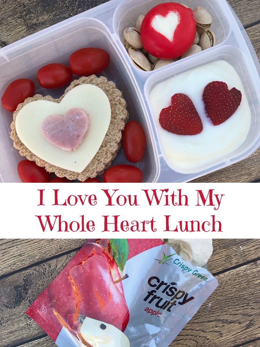 Lunchbox Dad: I Love You With All My Heart Lunch