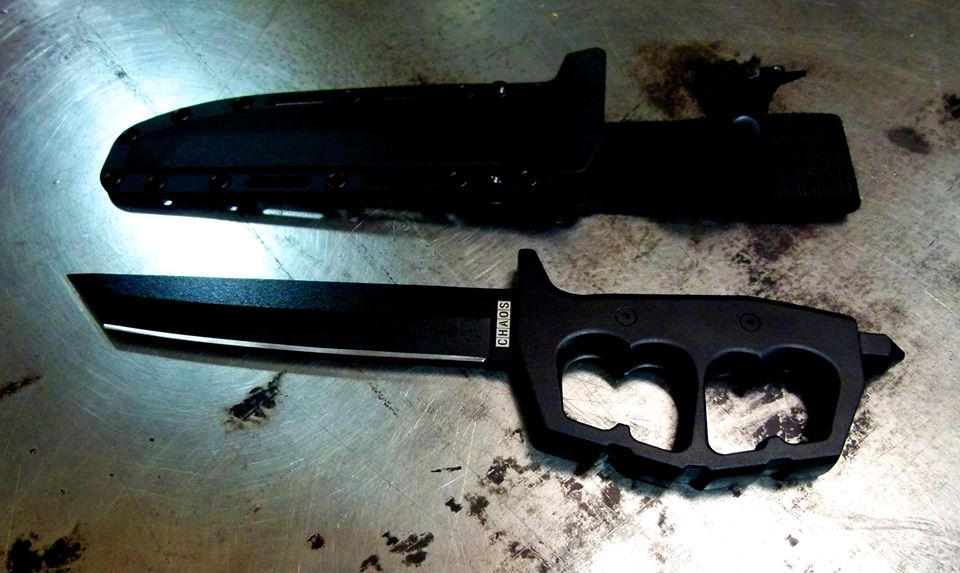 Oso Grande's Knife Blog - Stay Sharp!: Cold Steel Chaos Tanto Trench Knife