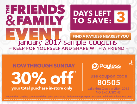 Free Promo Codes and Coupons 2023: Payless Shoes Coupons