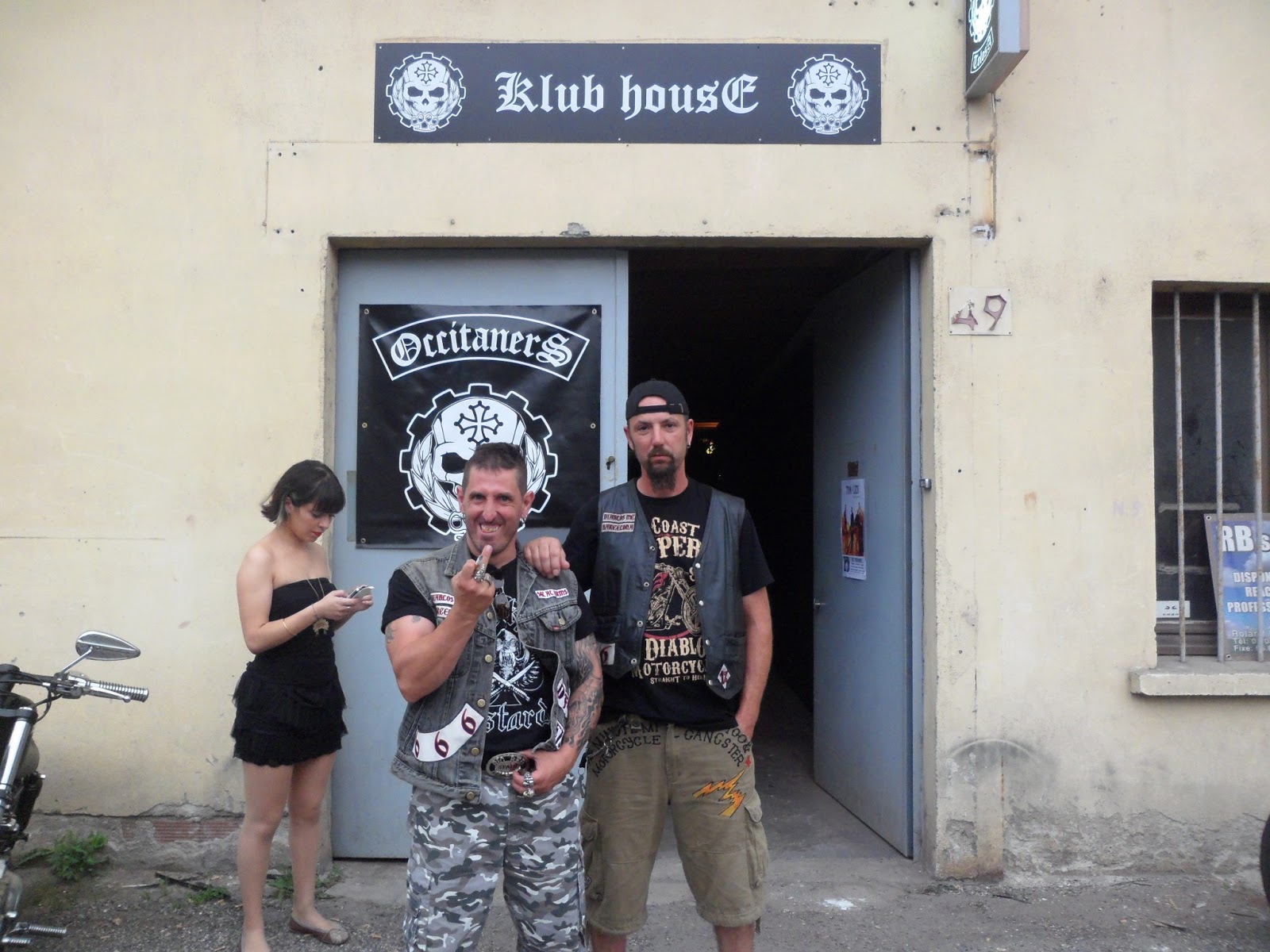 DIABLOS M.C.: VISITA A WHITE TROOPERS MC TOULOUSE