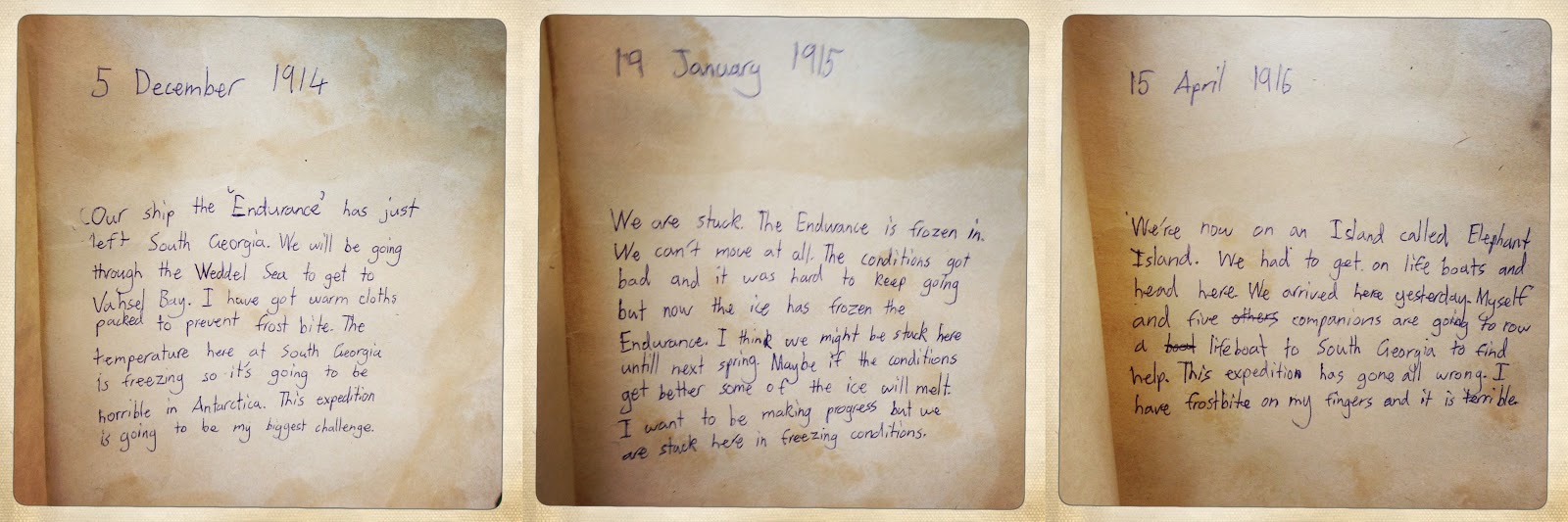 6A 2013: Antarctic Explorer Diaries