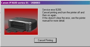 How to fix error B200 on Canon Printers | How to Service my Printer
