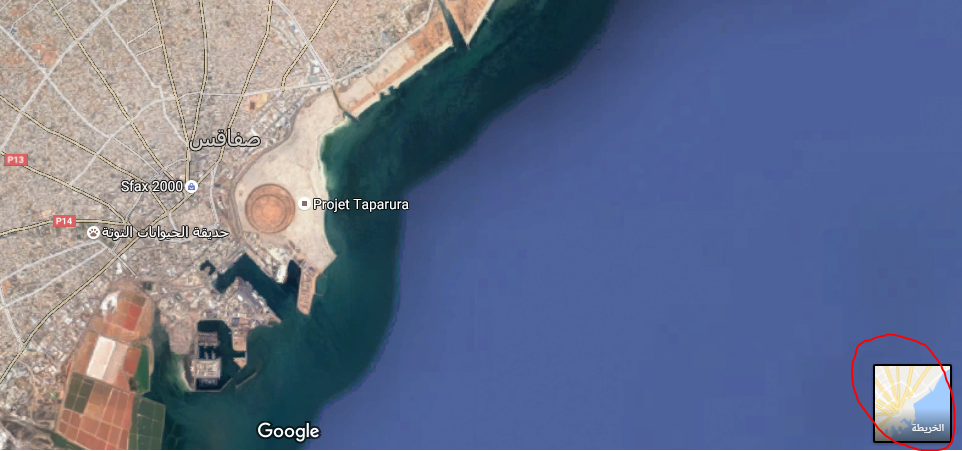 How to use google street maps (Newly created in sfax,Tunisia!)