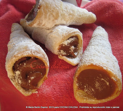 CACHITOS RELLENOS CON MANJAR – Cocina Chilena