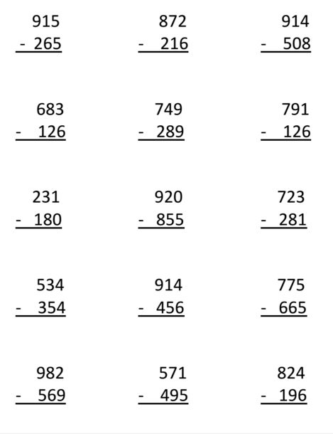 Home Education Project: Abacus Lesson 32: Subtraction, Compound ...