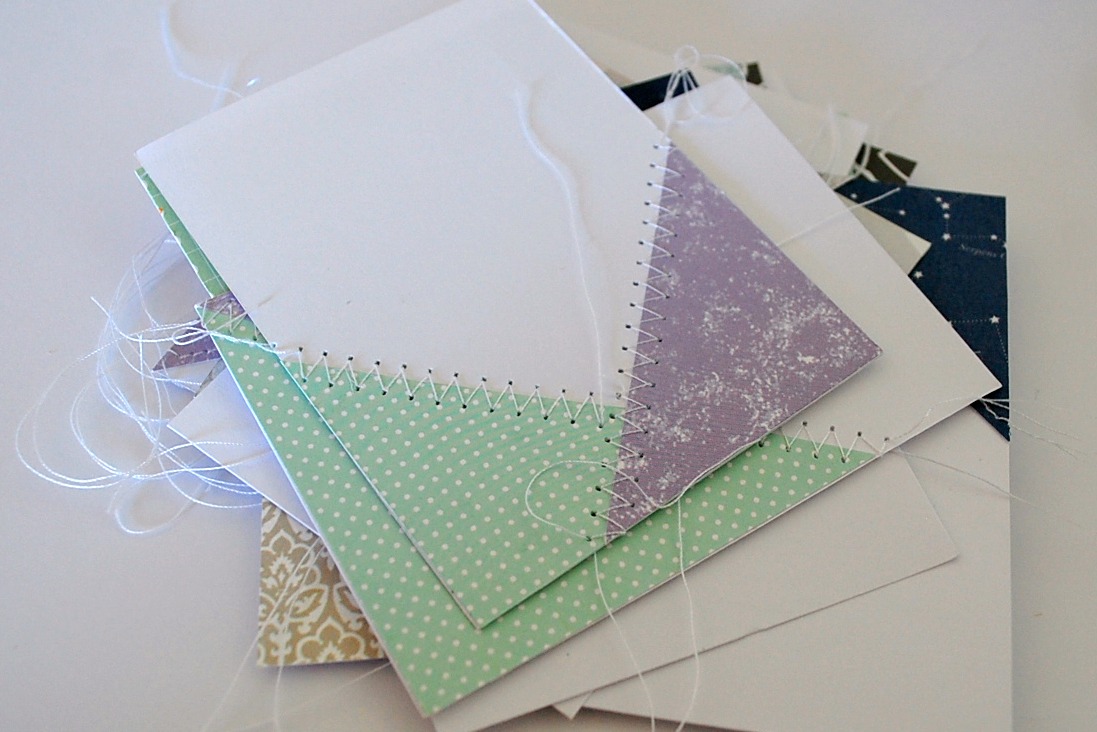 Obstinate Pursuit: Stitched Pocket Pages Journalling Cards Tutorial ...