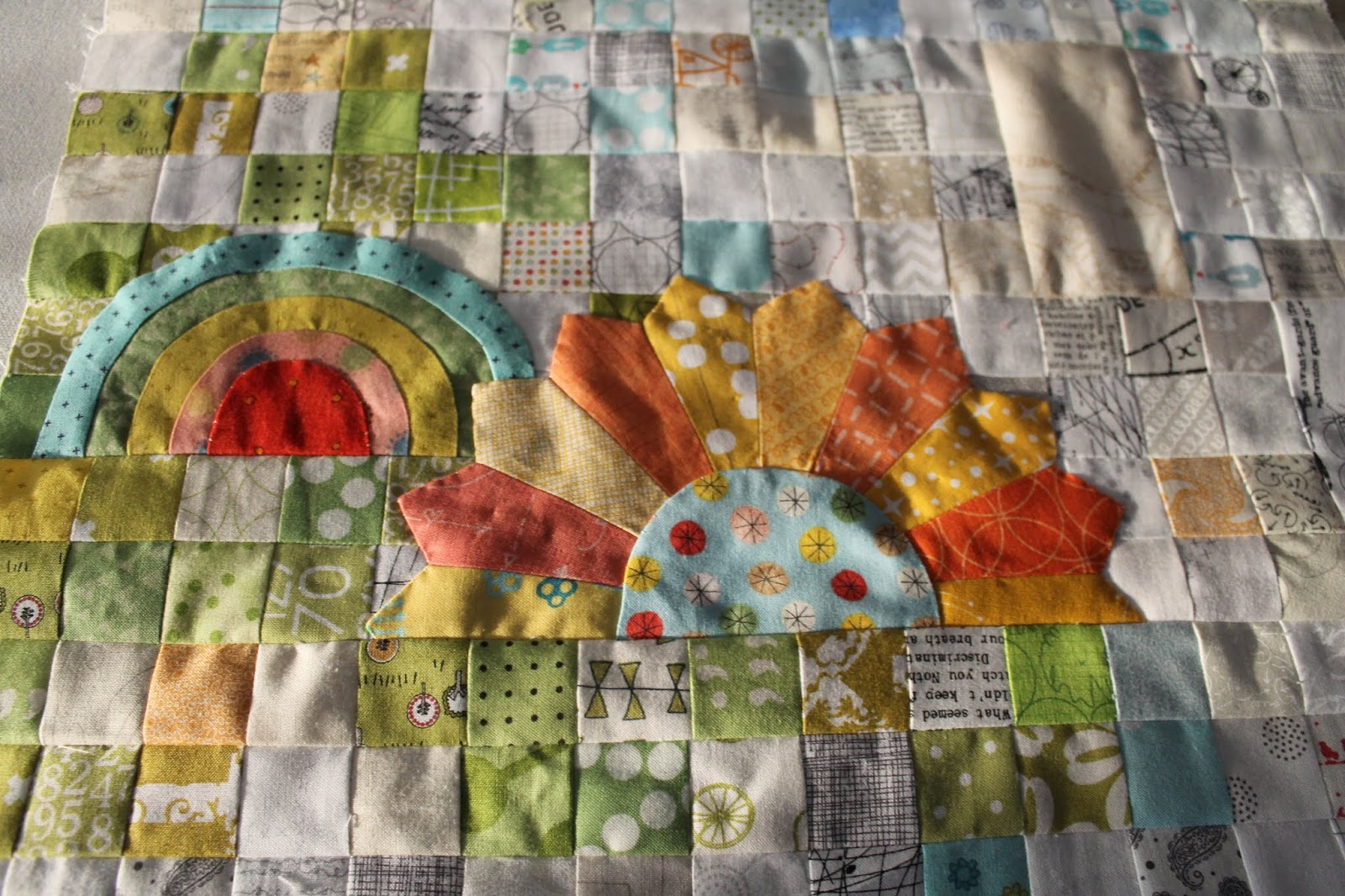 SunShine Sews...: My Small World Home Stretch