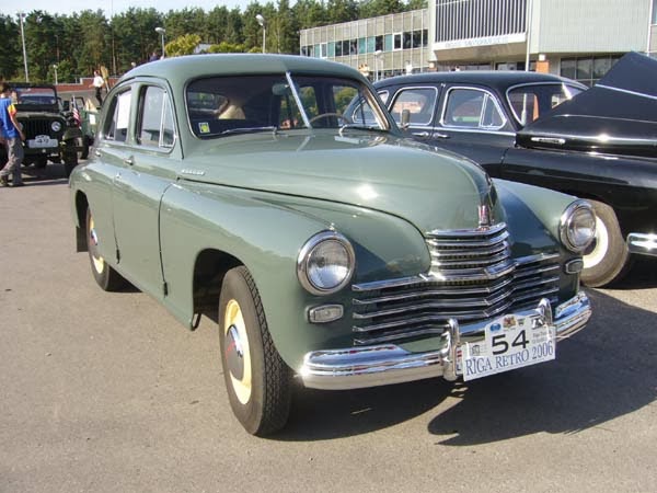Oldtimer Auto-Moto: GAZ-M20 "Pobeda"