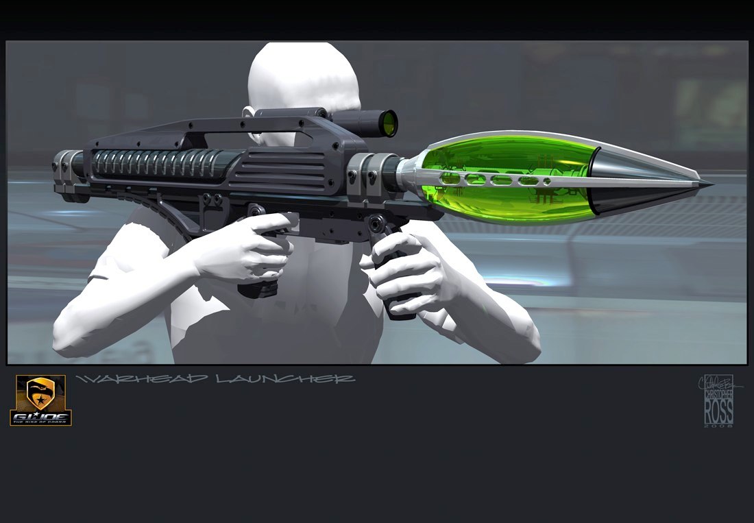 'G.I. Joe: The Rise of COBRA' Weapons Designs by Christopher S. Ross ...