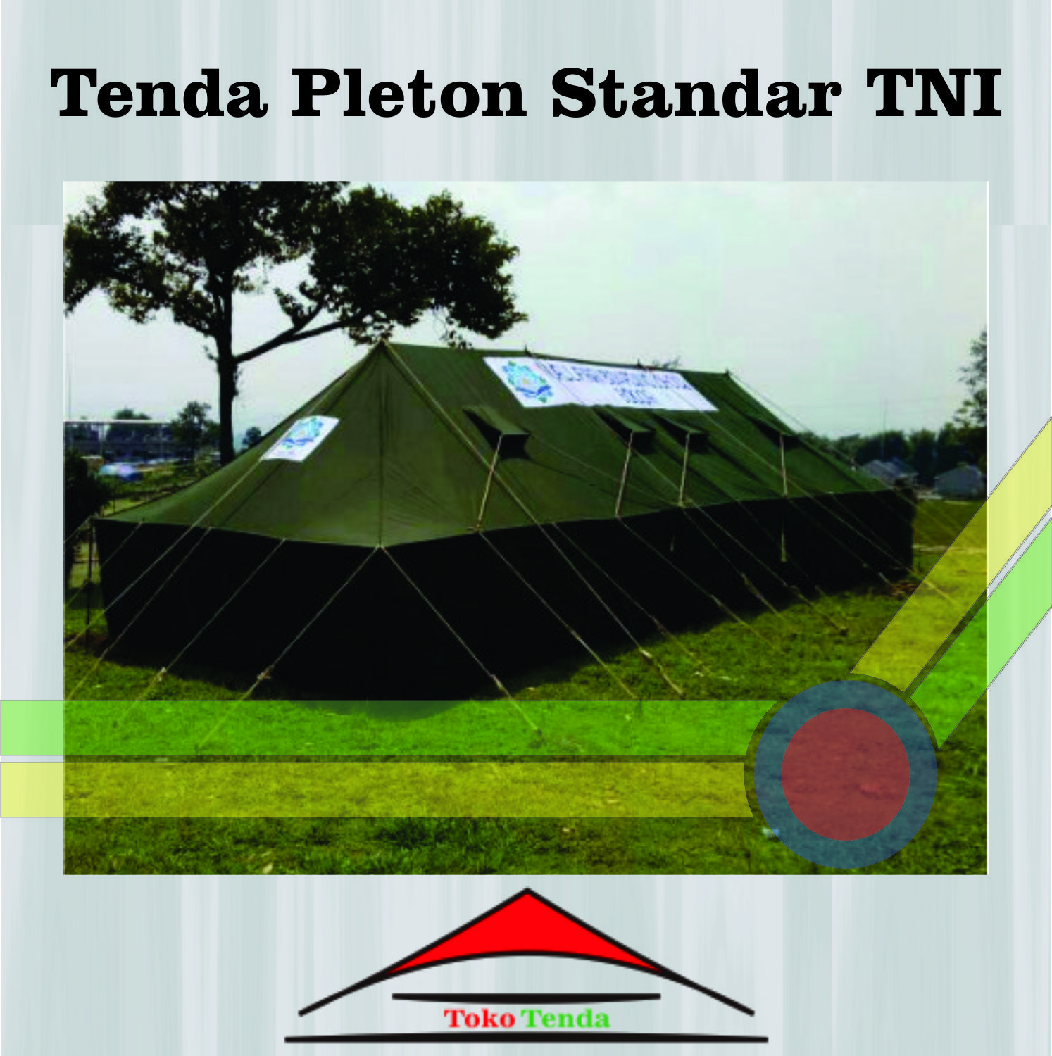 Harga Tenda Pleton TNI | Harga Tenda | Toko Tenda