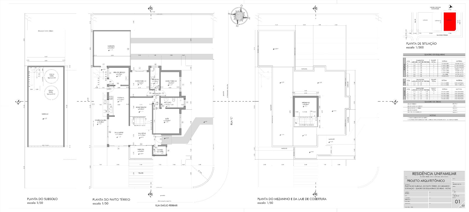 gabriel ripoll - PORTFOLIO: - Desenho de projeto arquitetônico e ...
