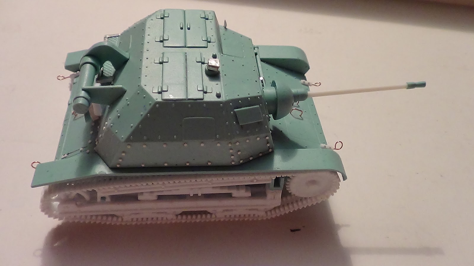 Size's military scale models: Polish TKS tankette with 20 mm FK cannon ...