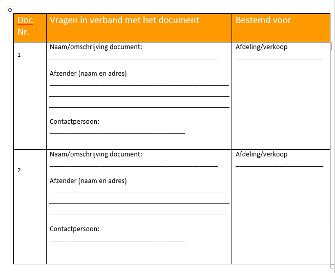 Retail 3.11: Focus 3.1 Hoe verwerk je inkomende en uitgaande post en ...