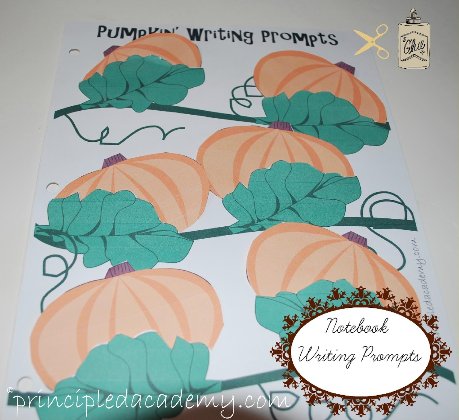 Principle Approach, Bible Principles: Fall Pumpkin Writing Prompts