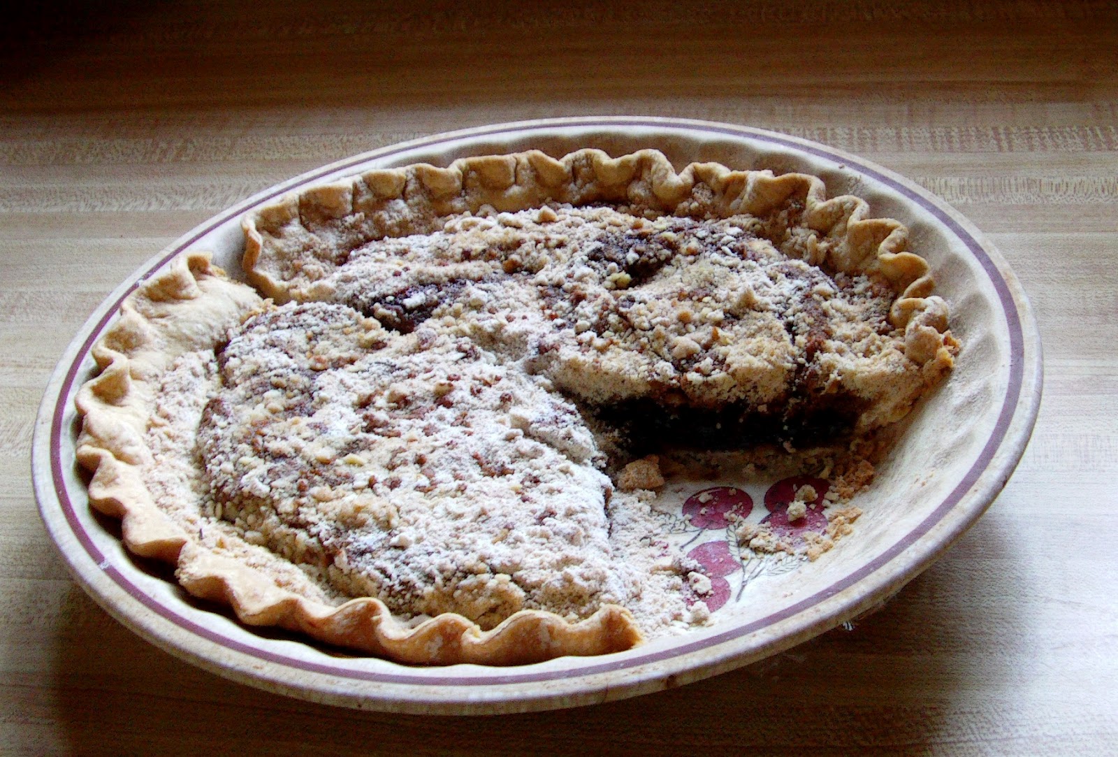 CRACKERBERRIES: Shoo Fly Pie