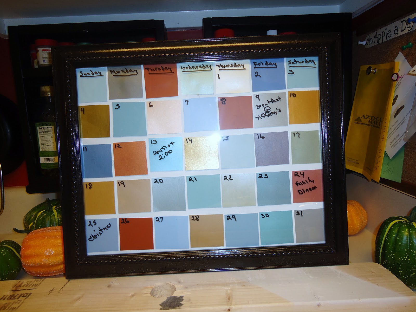 KASBN: Paint Chip Dry Erase Board