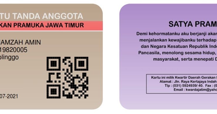 Cara Cetak Kta Pramuka – Beinyu.com