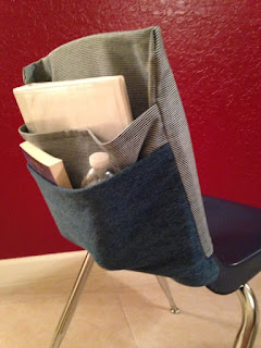 Classroom Strategies and "Things": Getting organized with chair pockets!