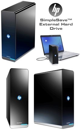 HP SimpleSave Desktop 1 TB USB 2.0 - Jual Peralatan IT
