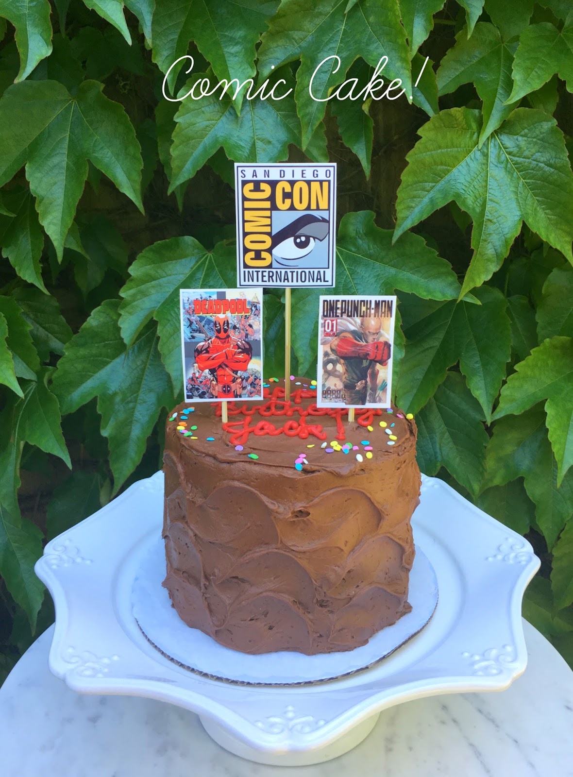 Jac o' lyn Murphy: Comic Cake!