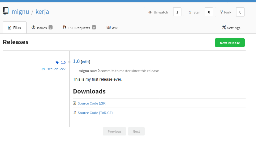 Getting Started to Use Gogs Git Hosting