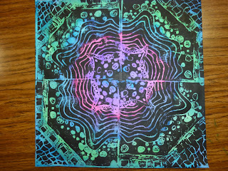 Mrs. Werner's Art Room: 5th Grade Radial Design Printmaking