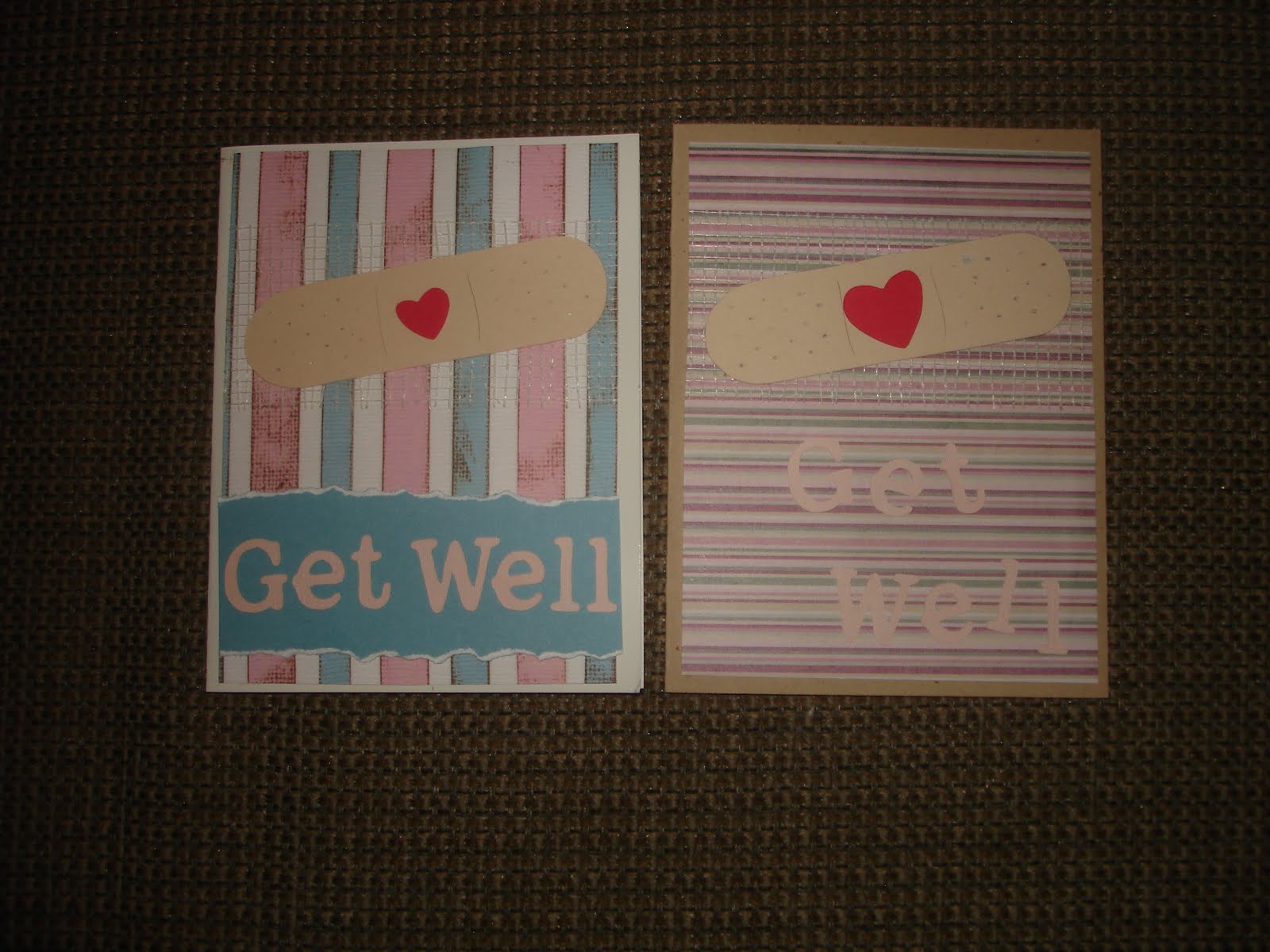 Scrap No Crap: Get Well Band Aid Cards
