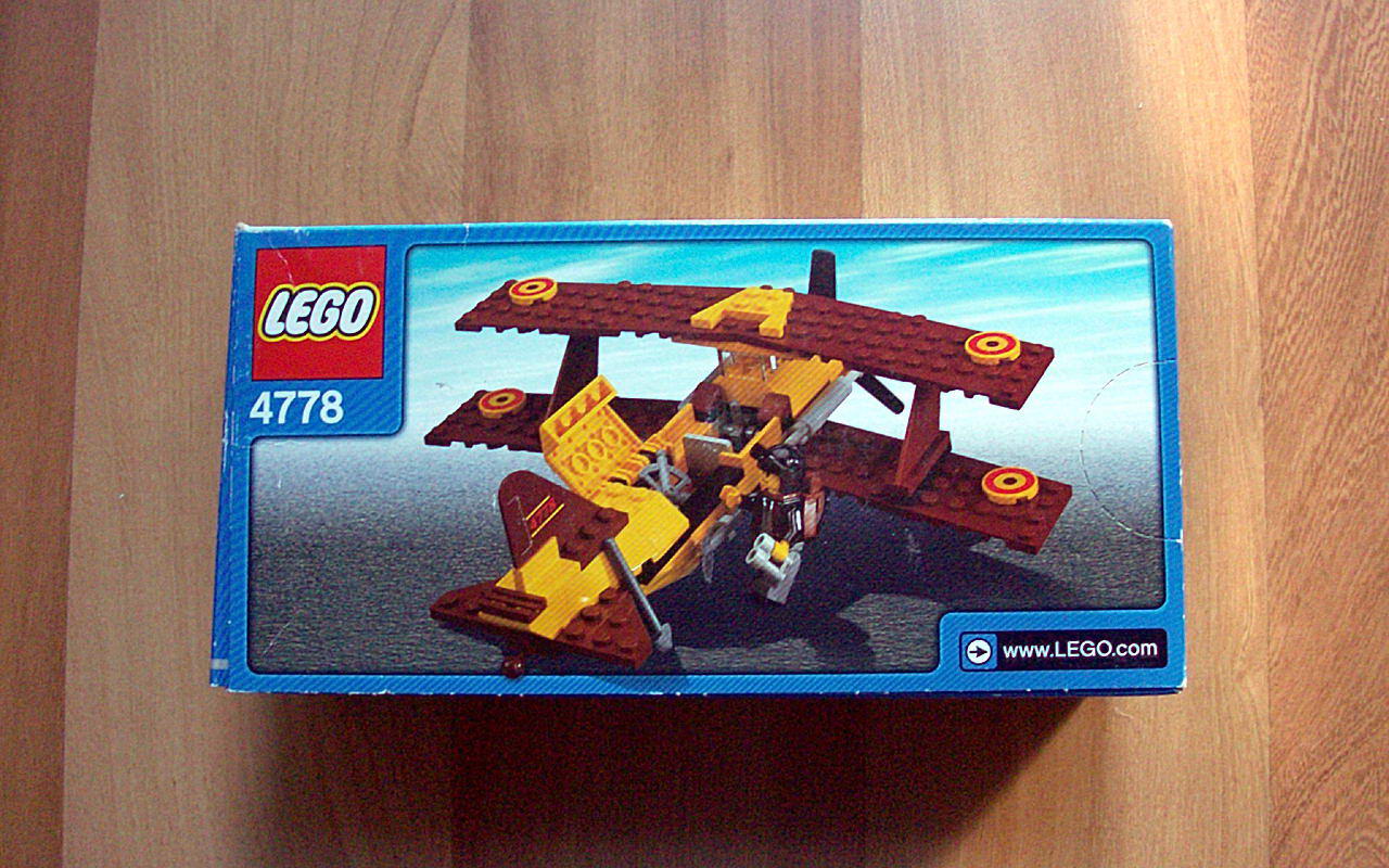 onetwobrick11: LEGO set database: set database: LEGO 4778 desert biplane