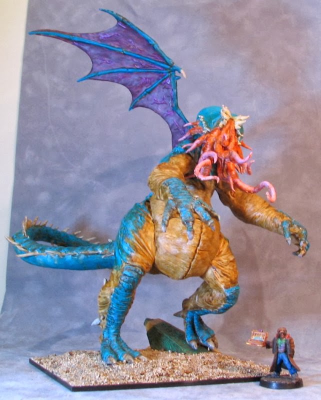 Reaper Bones Great Cthulhu Finished