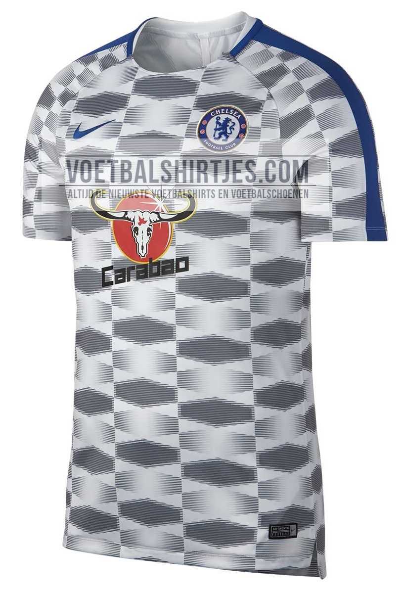 Nike Chelsea 17-18 Training and Pre-Match Shirts Leaked - Footy Headlines
