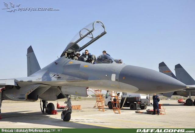 WORLD DEFENCE: PAF Pilots On PLAAF Sukhoi's Su-30MKK Flanker Fighter Jet